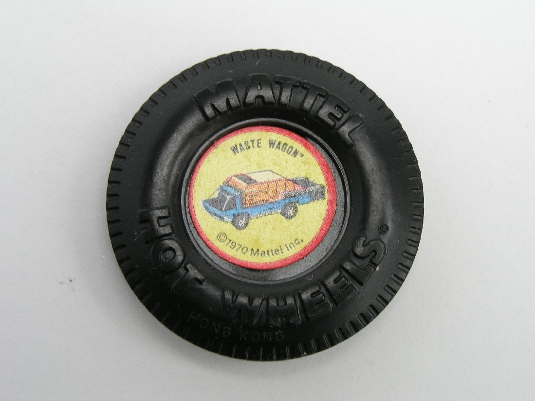 Hot Wheels 1970 Redline WASTE WAGON Plastic BUTTON w/ Tab | eBay