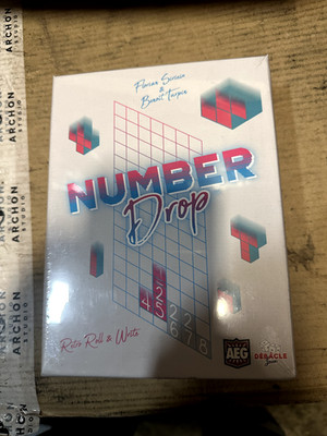 Number Drop Retro Roll & Write Game NEW SEALED FREE SHIPPING | eBay