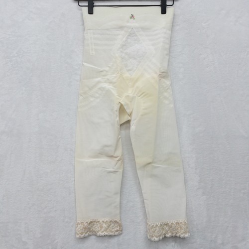 Vintage RAGO Womens SIZE 17 Ivory Longline Shorts GIRDLE Shapewear NEW ...