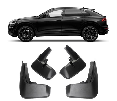 4pc Set Splash Guards Mud Flaps Guards For 2018-2025 Audi SQ8 Q8 S-Line ...