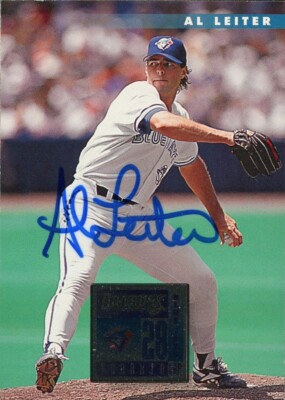 1996 Donruss AL LEITER Signed Card autograph AUTO BLUE JAYS METS | eBay