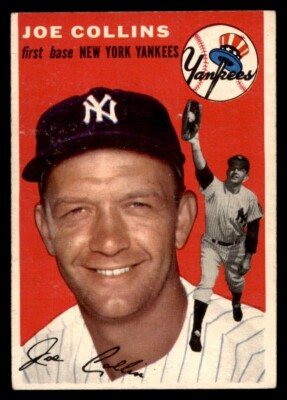 1954 Topps Baseball #83 Joe Collins EX *l2 | eBay