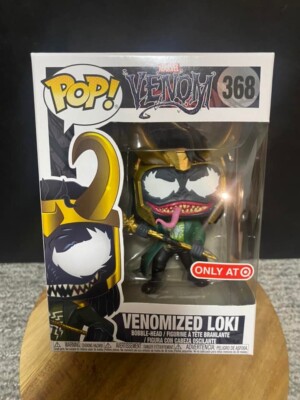 Funko Pop! Marvel Venomized LOKI Target Exclusive 368 Vinyl Figure ...