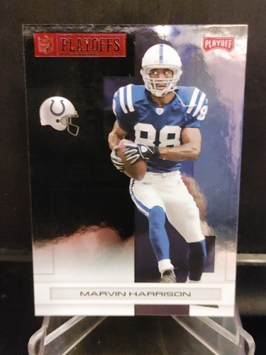 Marvin Harrison 2007 Playoff Red Foil #44 - 161/399 - Indianapolis ...