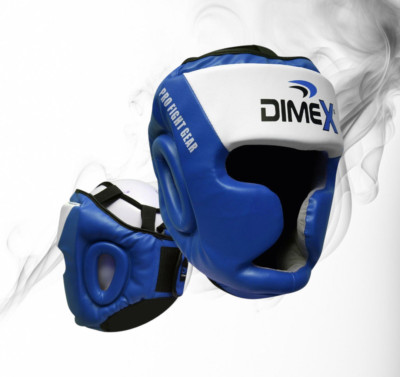 Dimex Boxing Head Guard Martial Arts MMA Kick Training Face Protector ...