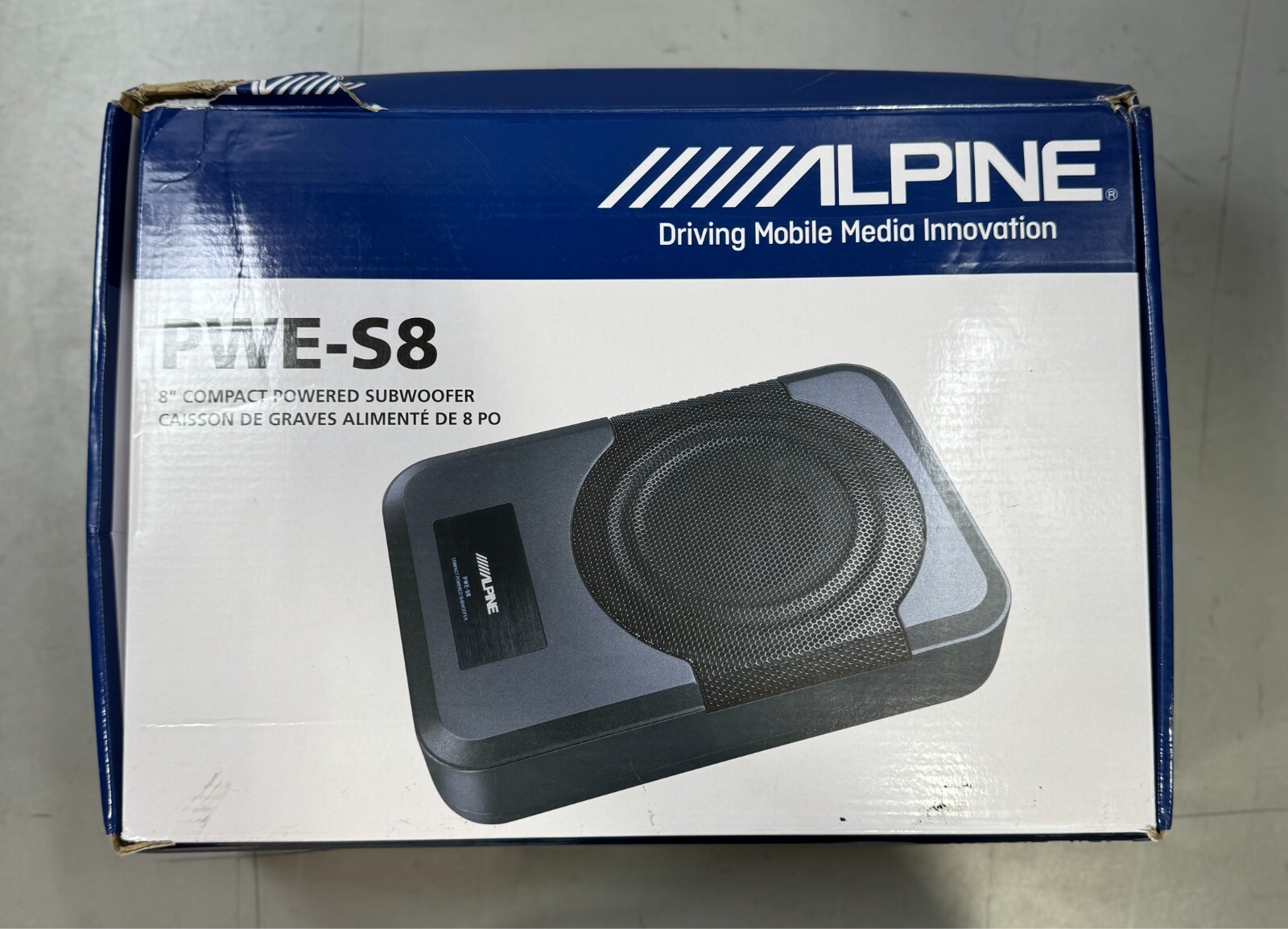 Alpine PWE-S8 8 inch Subwoofer System - Blown Subwoofer 793276210104 | eBay