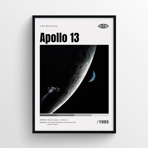 Apollo 13 Movie Poster Print, Wall Art - Unframed | eBay