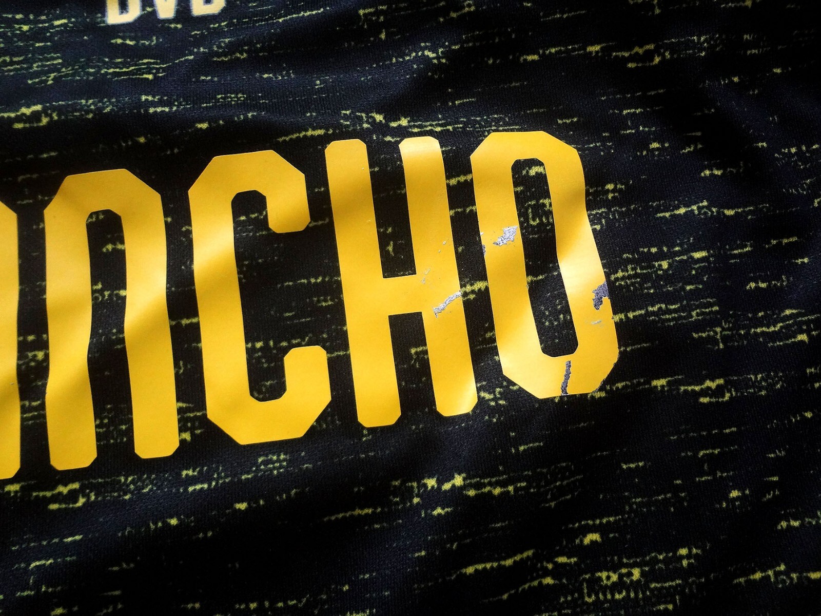Authentic Sancho #7 Borussia Dortmund 2018/19 Medium Away Jersey Shirt ...