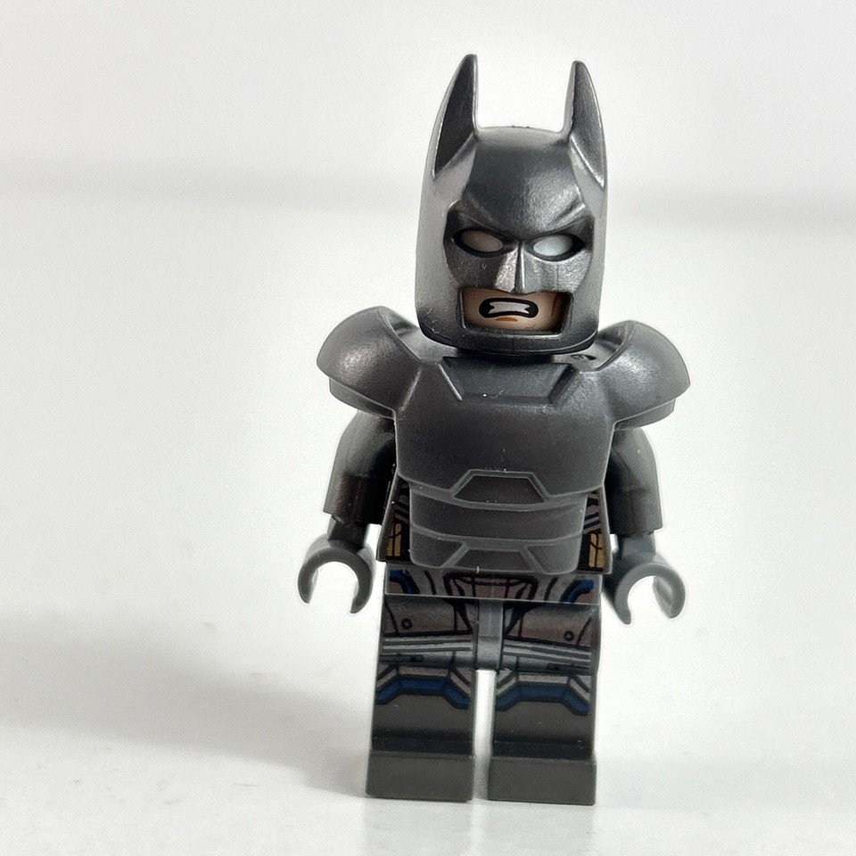 Lego DC Armored Batman Super Heroes Minifigure 76044 Dawn Of Justice | eBay