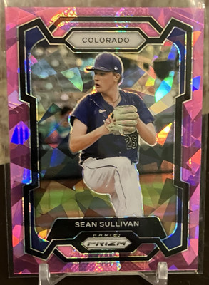 2024 Panini Prizm Sean Sullivan Pink Ice Prizm #288 Colorado Rockies | eBay