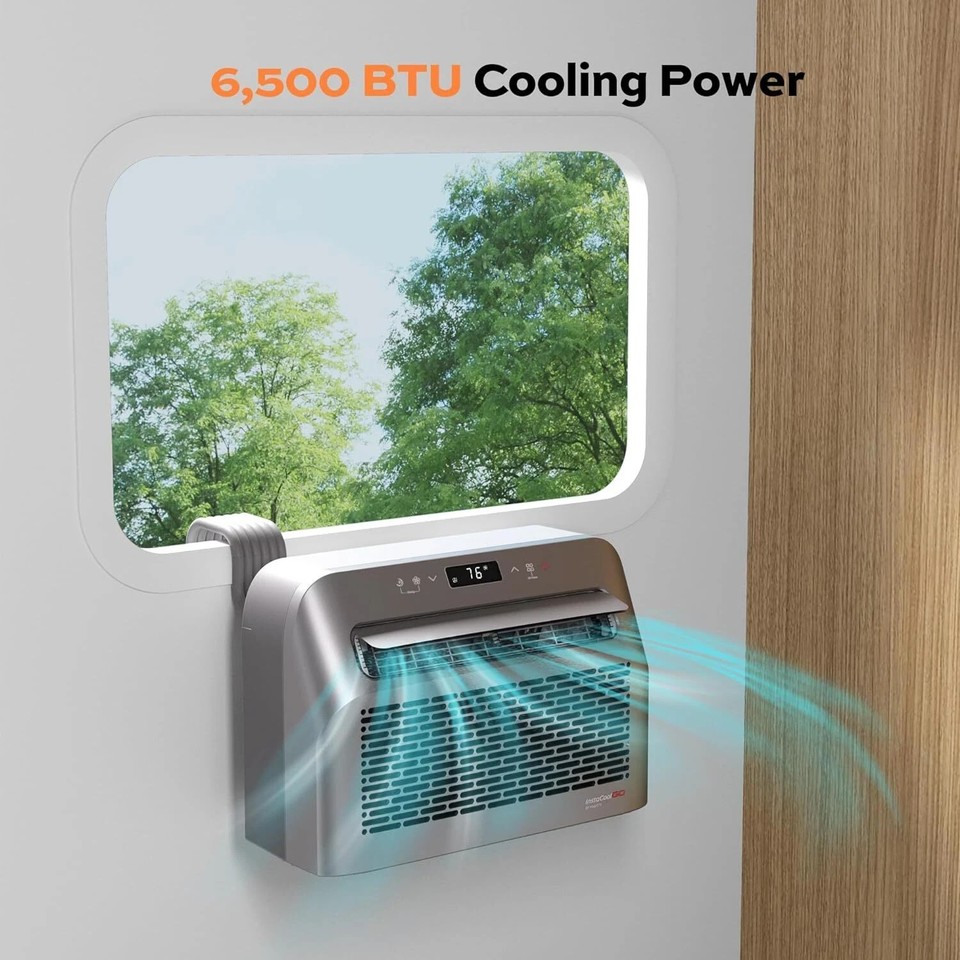 FOGATTI 6500 BTU RV Window Air Conditioner Cooling 4-in-1 AC Unit ...