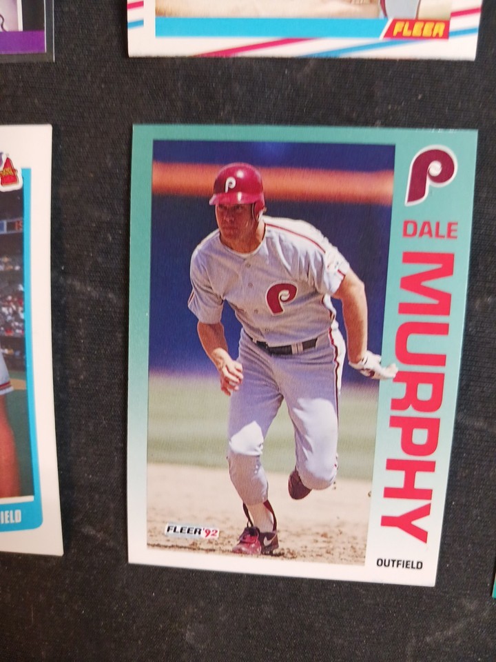 Dale Murphy Baseball Card Lot Of 17 Different. 2 Error Cards | eBay