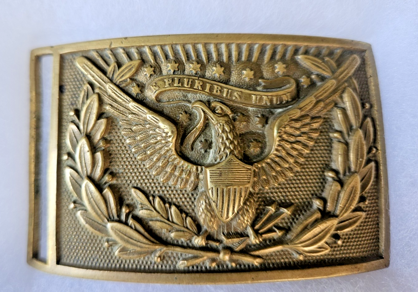 Org. US Civil War Officers Eagle Sword Plate Belt Buckle M1851 ...