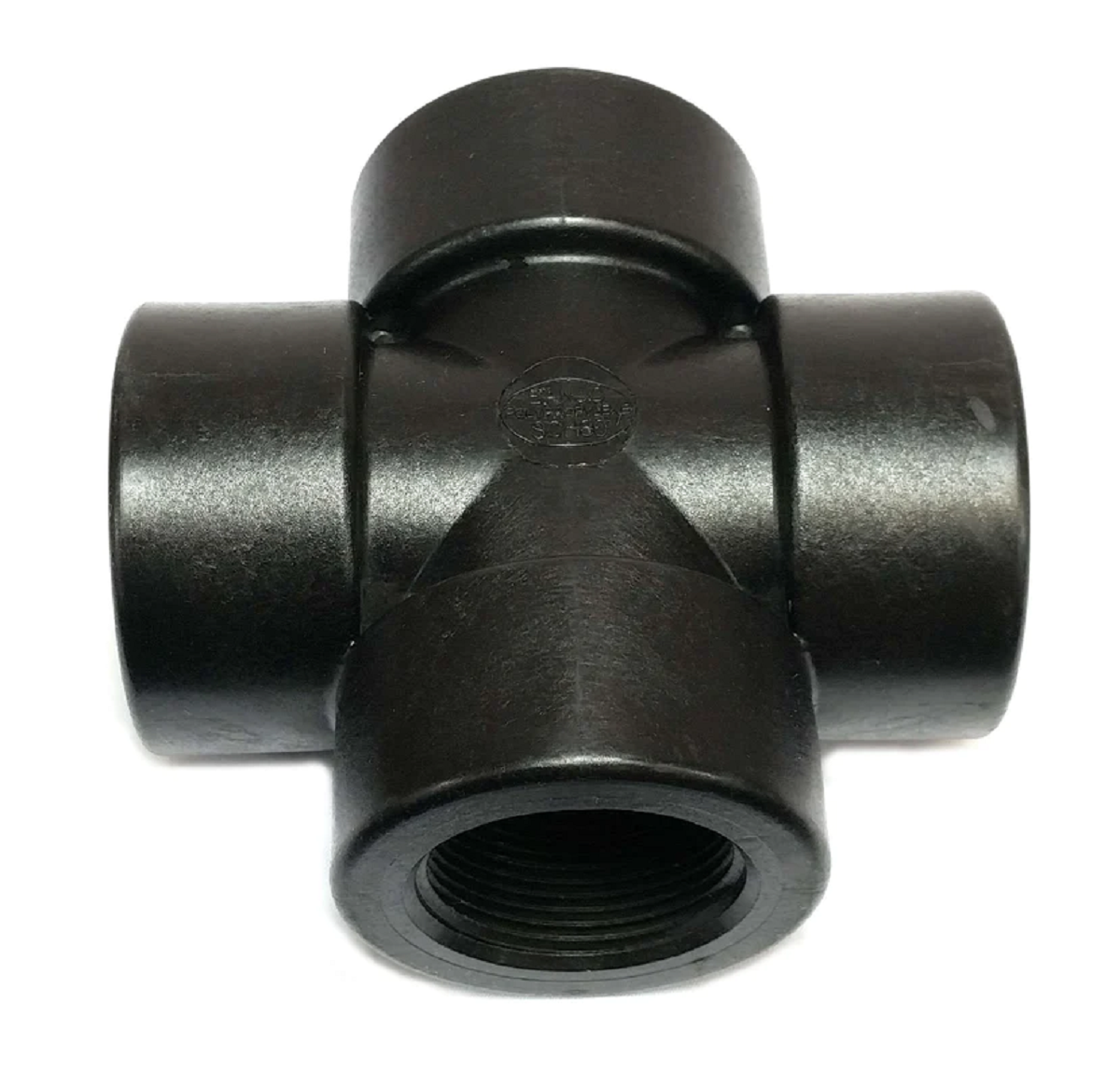Banjo CR038 Polypropylene Pipe Fitting Cross Schedule 80 3/8" NPT ...