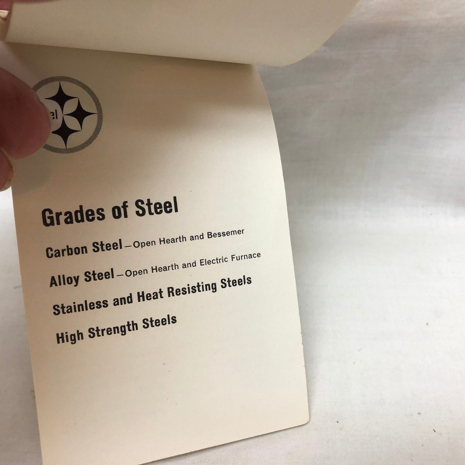 Vintage USS Steel Pocket Notebook Cleveland Ohio | eBay