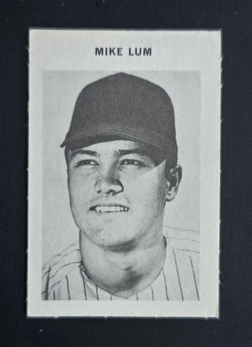 1969 Milton Bradley Baseball game card Mike Lum - Atlanta Braves - EX ...