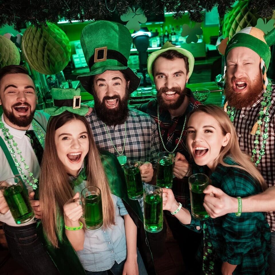 20x St Patricks Day Party Irish Decorations Photo Props Celebration ...