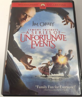 Lemony Snickets A Series of Unfortunate Events (DVD, 2005 Widescreen ...
