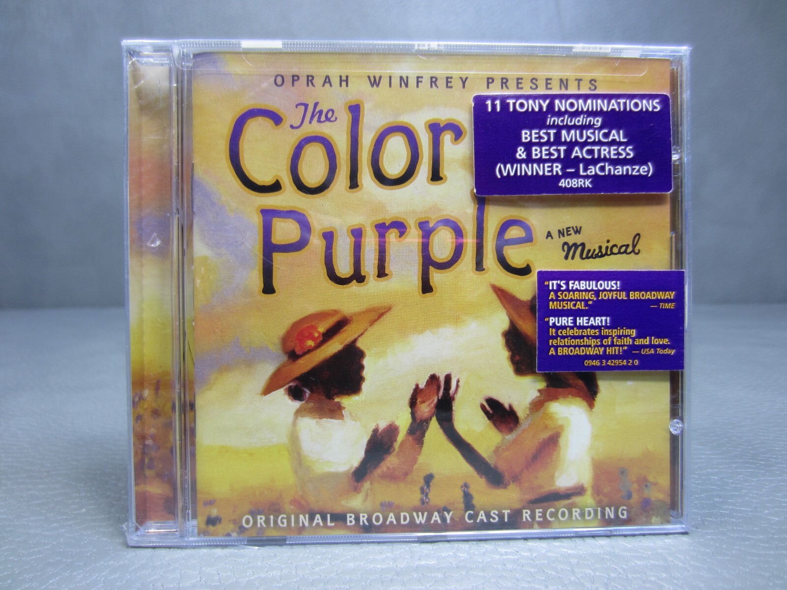 Oprah Winfrey "The Color Purple" CD Original Broadway Cast Recording ...