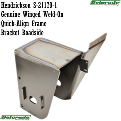 Hendrickson S-21179-1 Genuine Winged Weld-On Quick-Align Frame Bracket ...