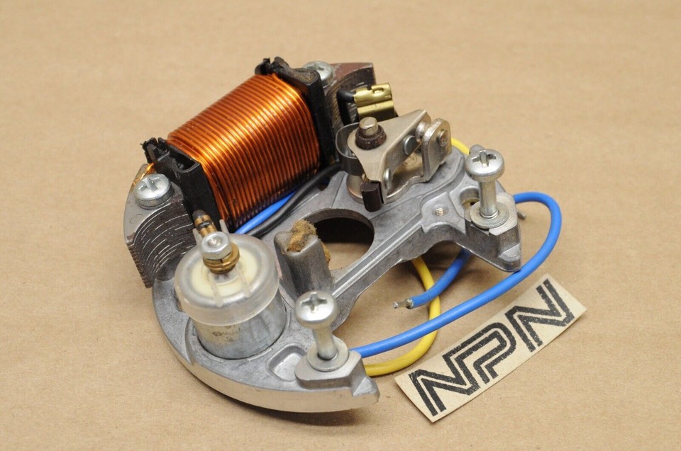 Vtg Moped BATAVUS SACHS PUCH Stator Magneto Points Condenser Coil 80MM ...