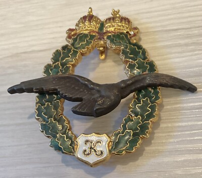 WW1, KuK RARE, Army Officer’s Mint Late War Pilot’s Badge, Silver ...