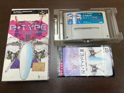 Irem R-Type III 3 The Third Lightning Super Famicom SFC NTSC-J JAPAN F ...