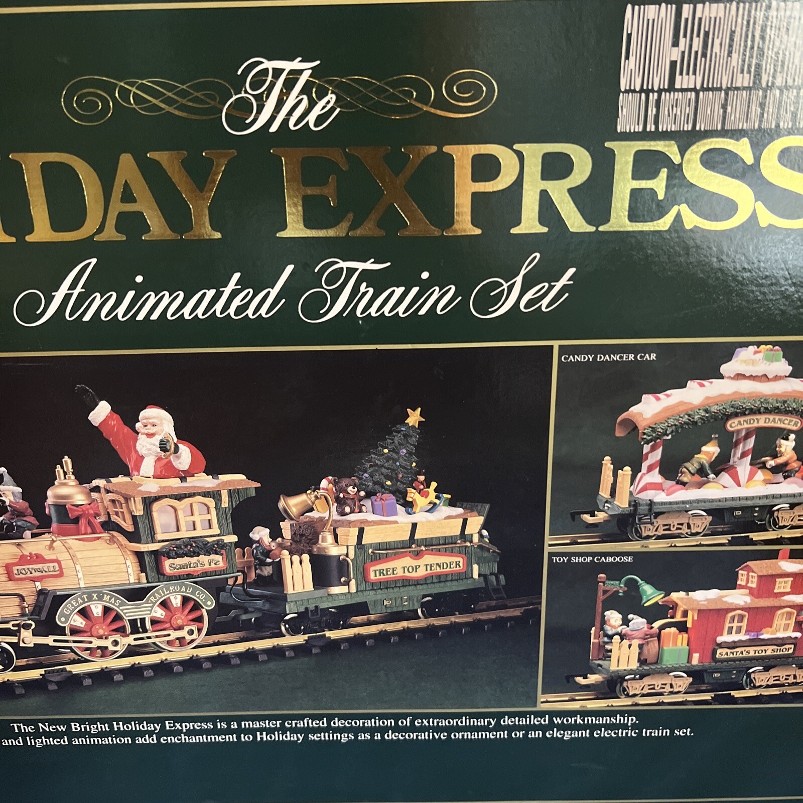 New Bright Industrial Co., Ltd Holiday Express Toy Train Set (527-384 ...