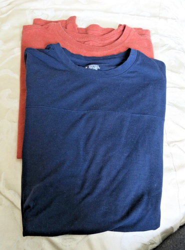 Set 2 Eastern Mountain Sports EMS T Shirts Men's S, Blue TECHWICK, Rust ...