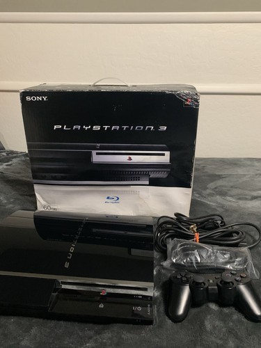 PS3 Playstation 3 Backwards Compatible CECHA01 60GB Console Original ...