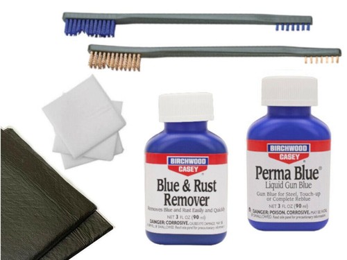 Blue and Rust Remover & Perma Blue Two Brushes 3" Patches Plus 2 ...