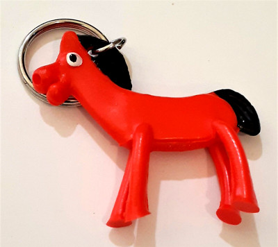 Pokey Horse from Gumby Key Chain Figure Art Clokey New NOS 1985 | eBay