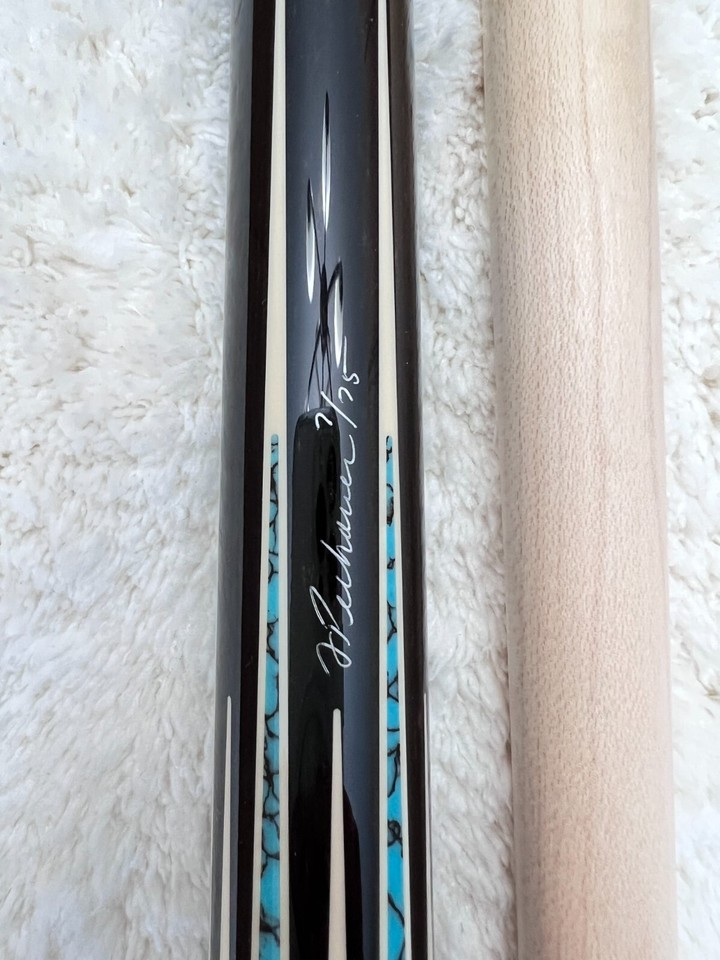 Pechauer DA3T Limited Edition Pool Cue, #7/75, FREE HARD CASE (Ebony ...