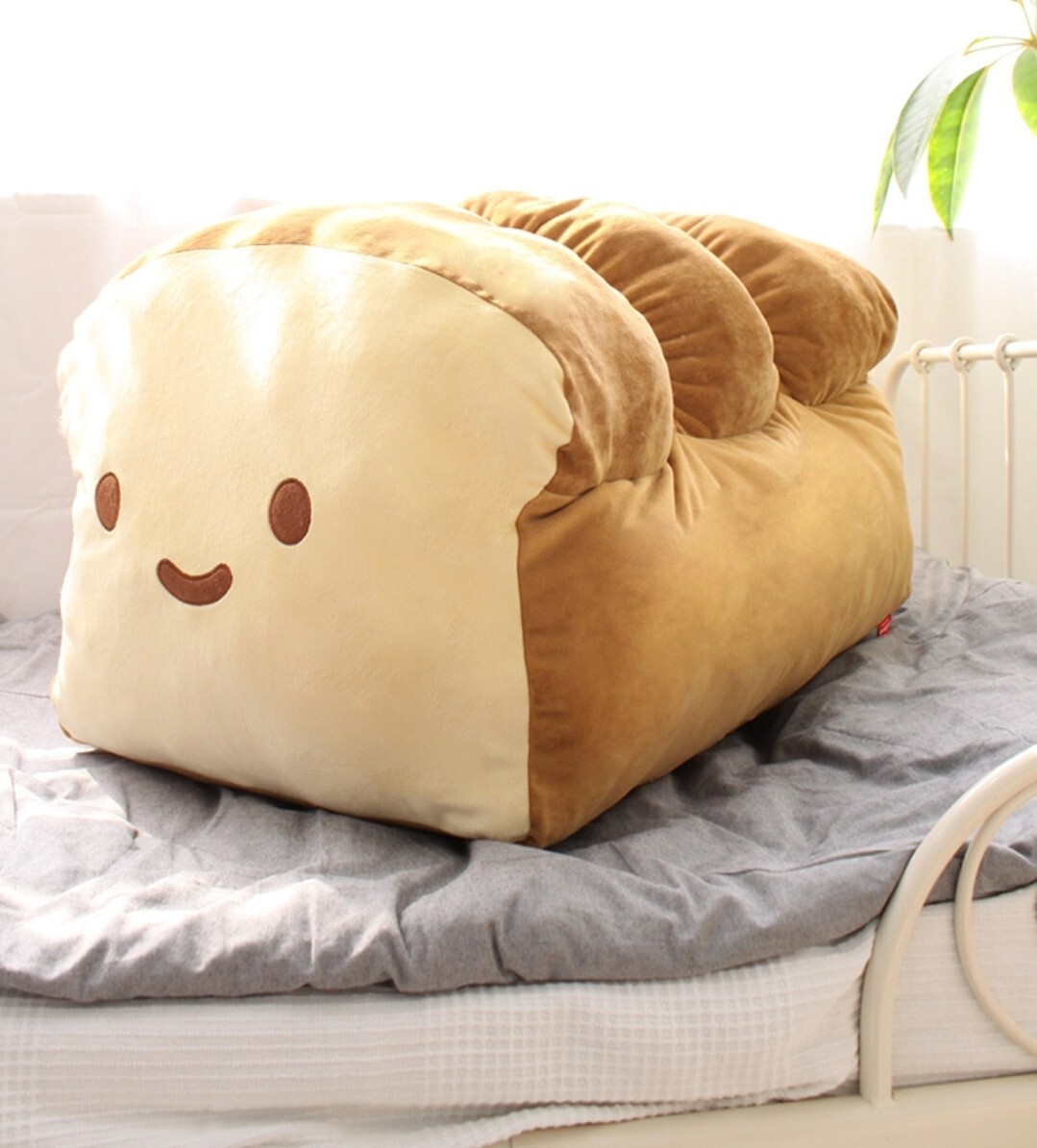 Cotton Food Bread Cushion Plush Toy Stuffed Big Size Doll 70cm 27 ...