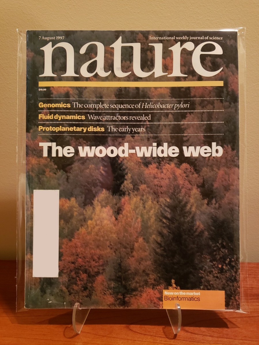 Couverture Du Magazine Nature Modèle De Couverture De Magazine Nature