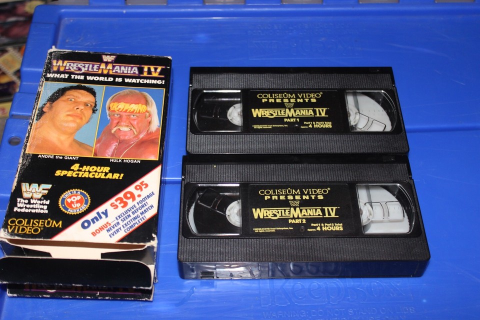 WWF WCW Coliseum Turner Video YOU CHOOSE! All Have Been Tested! 1988 ...