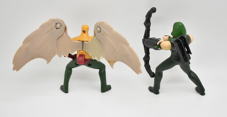 Justice League Action Hawkman & Green Arrow Loose Action Figures ...
