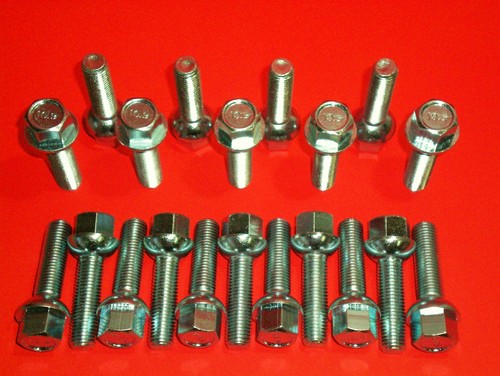 20 Radschrauben 12x1,5x40 Alufelgen Mercedes 190 C-Klasse W201 W202 ...