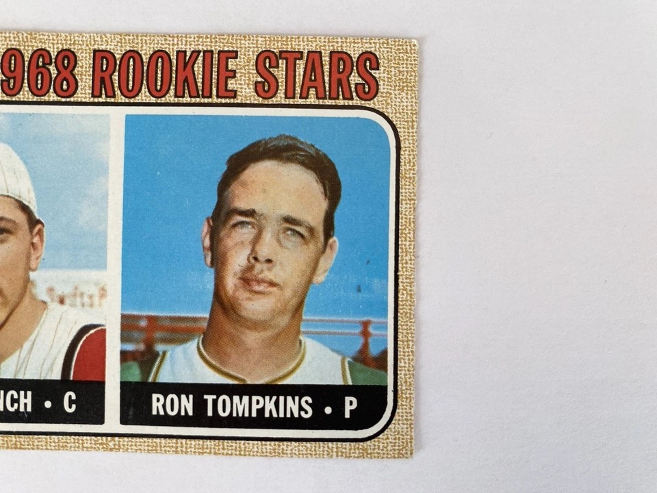 Vintage 1968 Topps Baseball Rookie Card # 247 Johnny Bench, Ron ...