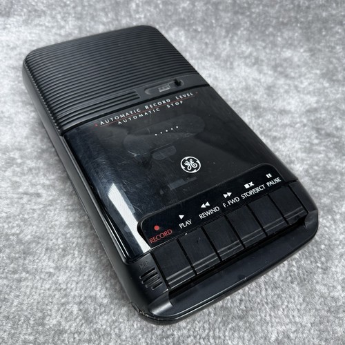 GE Portable Cassette Player And Recorder 3-5025A-Not Tested | eBay