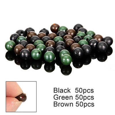 Round Rubber Soft Carp Fishing Beads Fishing Shock Beads Nice Practical ...
