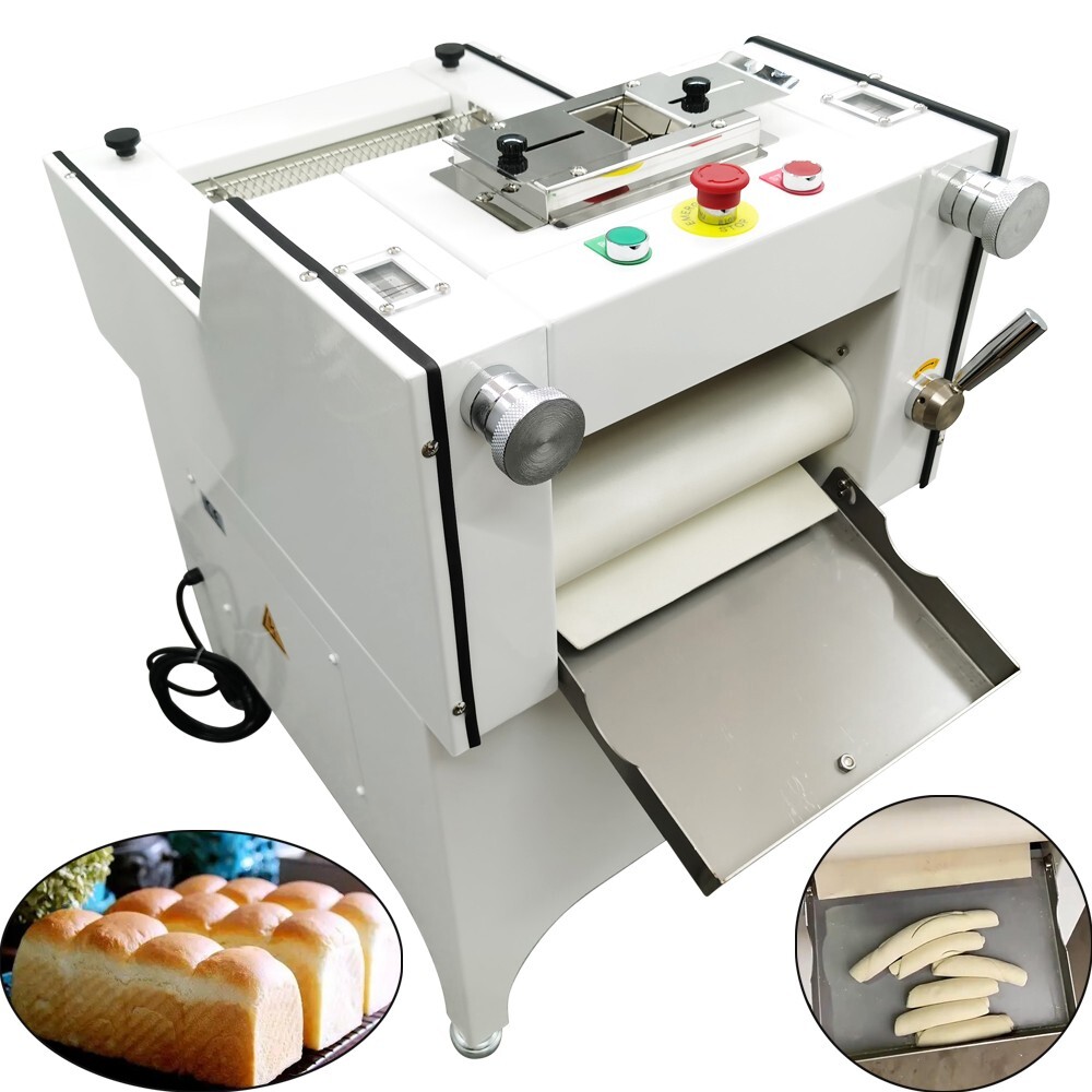 Commercial 110V Automatic Toast Bread Shaping Machine Dough Moulder ...
