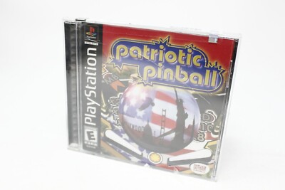 Patriotic Pinball - PS1 Playstation One - Pin Ball Game - New Sealed w ...