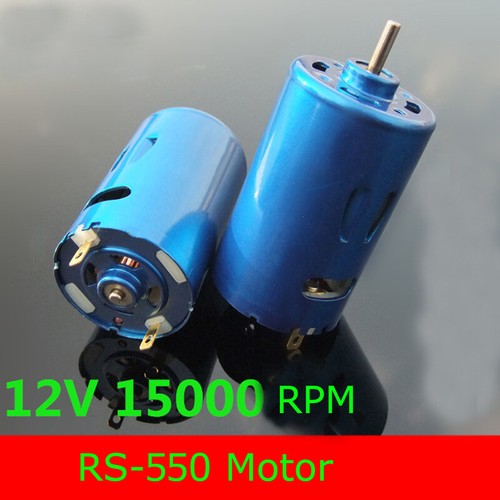 RS-550 Motor DC 12V 24V 30000RPM High Speed Large Torque DIY RC Car ...