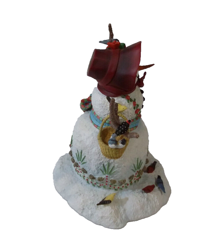 Lenox Lynn Bywaters A Winter's Visit Snow Lady Figurine Box | eBay