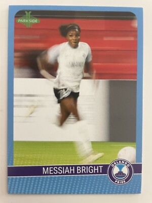 Messiah Bright - Orlando Pride - 2023 NWSL Parkside v2 SHORT PRINT SP # ...