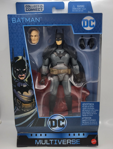 New Dc Multiverse 6" Batman Figure With Collect & Connect Lex Luthor ...