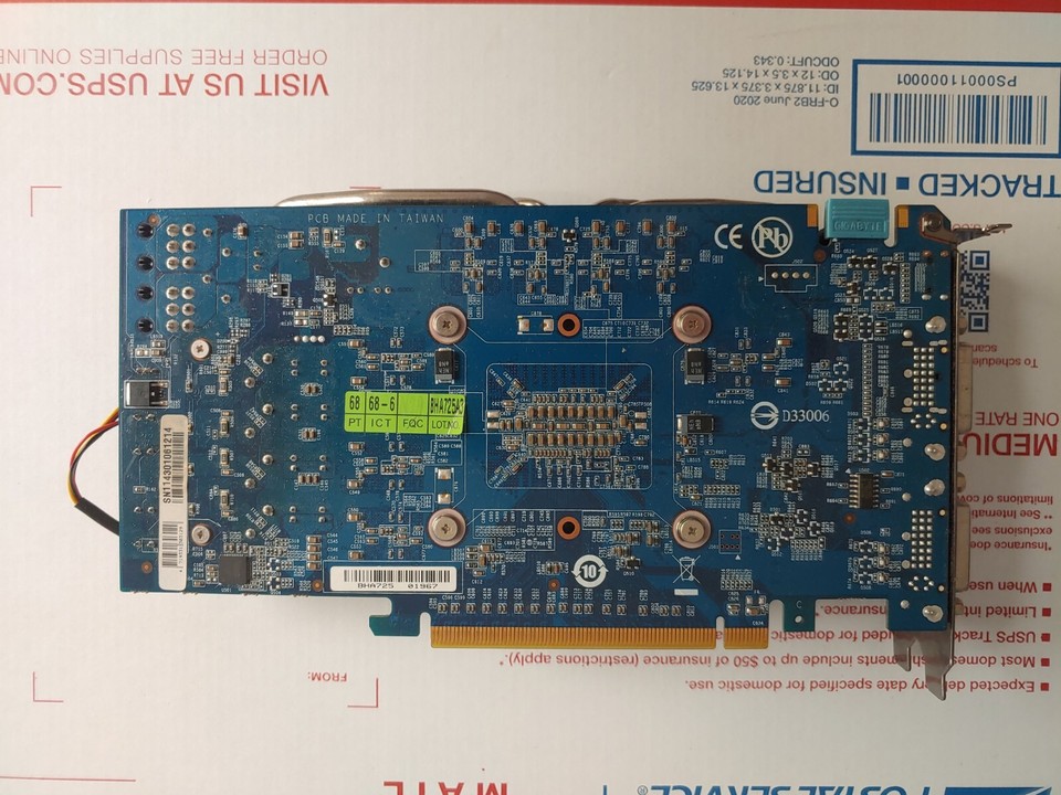 Gigabyte GeForce GTX 560 OC 1GB GDDR5 256-bit Graphics Card GV-N56GOC ...