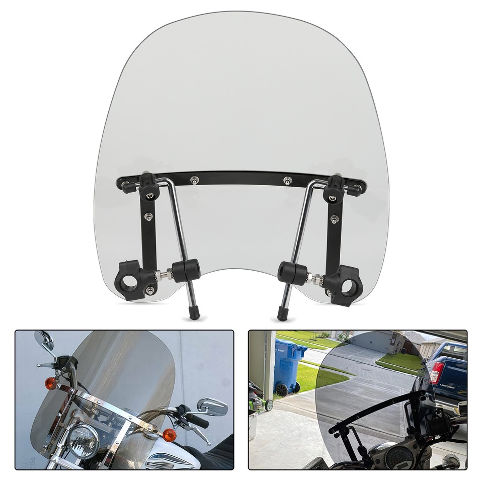 For Honda VLX 600 Shadow Smoke Windshield Windscreen Deflector ...