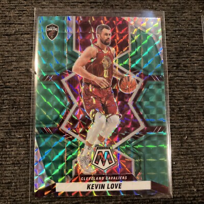 Kevin Love 2021 Panini Mosaic #126 Green Prizm Cleveland Cavaliers | eBay